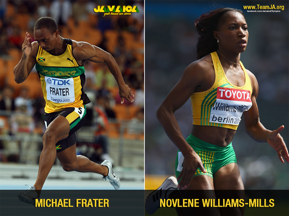Michael Frater and Novlene Williams-Mills Named Team Captains - Team ...