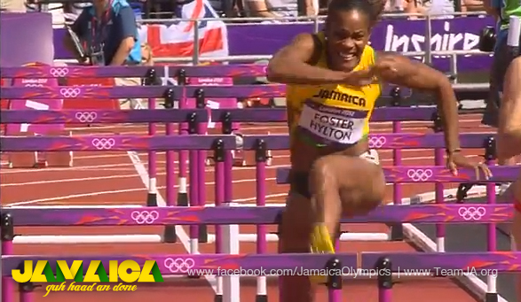 Brigitte Foster-Hylton Devastated by mishap in 100M Hurdles - Team Jamaica