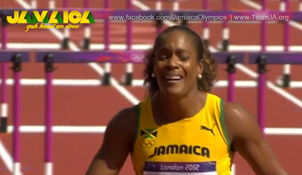 Brigitte Foster-Hylton Devastated by mishap in 100M Hurdles - Team Jamaica