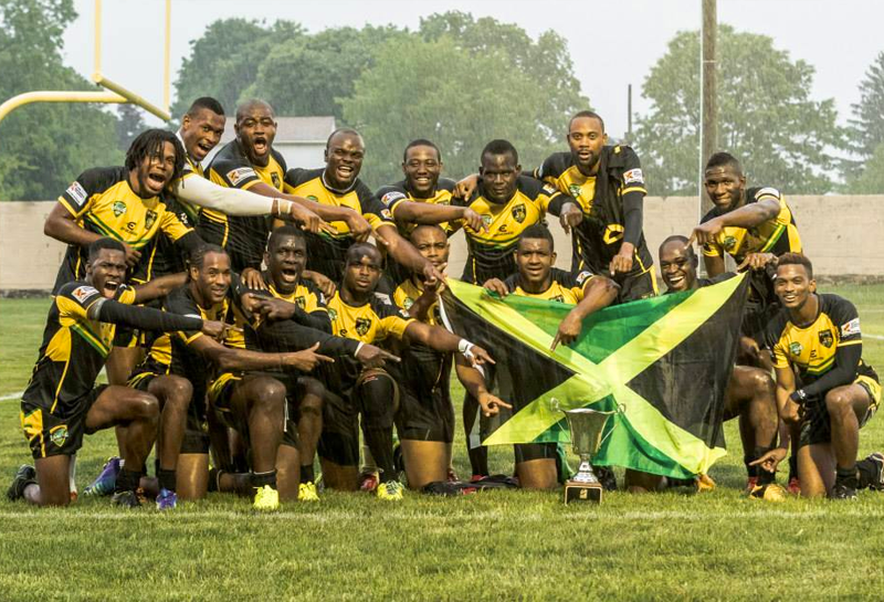 Jamaican Rugby League "Reggae Warriors" defeated Australian "Echinadas ...