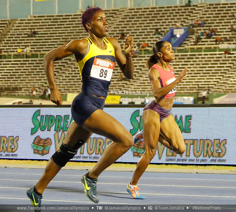 Janieve Russell, Annsert Whyte secure 400m Hurdles Titles - Team Jamaica