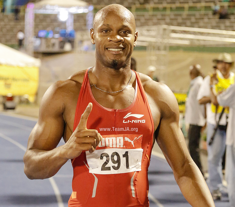 No stopping the Sub 10 King Asafa Powell - Team Jamaica