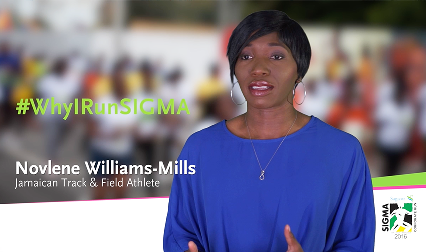 Top Jamaican athletes donate autographed sportswear to Sigma Run's ...