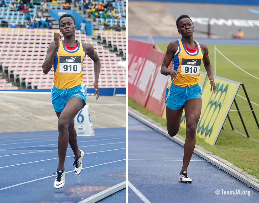 Junelle Bromfield - Excellence through work and integrity - Team Jamaica