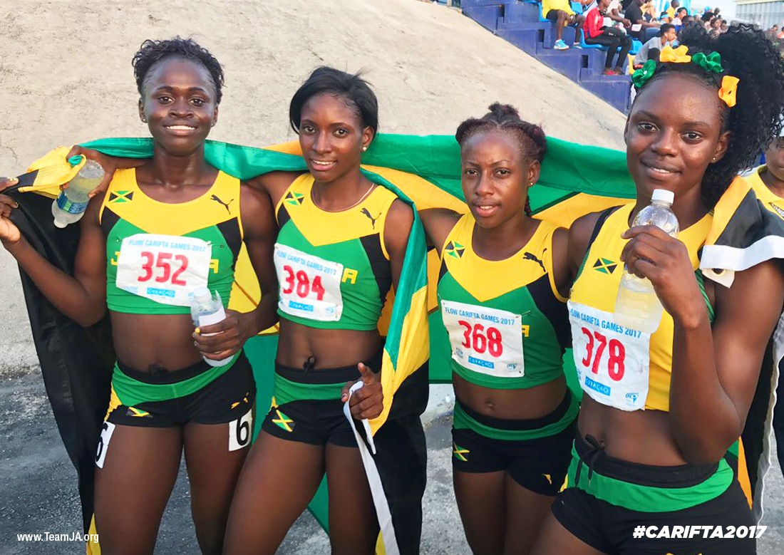 86 Medals for Team Jamaica: equals Carifta 2016 Medal haul - Team Jamaica