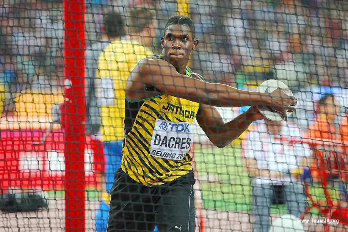 Fredrick Dacres hunts unique triple in Discus Throw - Team Jamaica