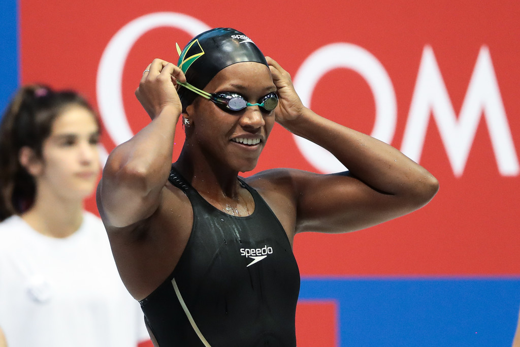 Olympian Alia Atkinson WINS 3 GOLD medals at Fina/Airweave Swimming ...